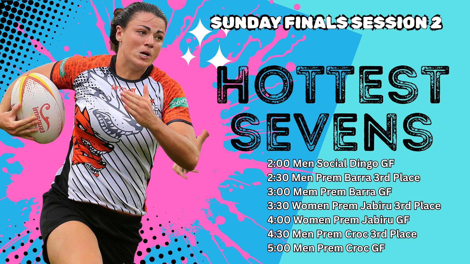 2026 Hottest 7's - Field 1 FINALS (from 2pm)