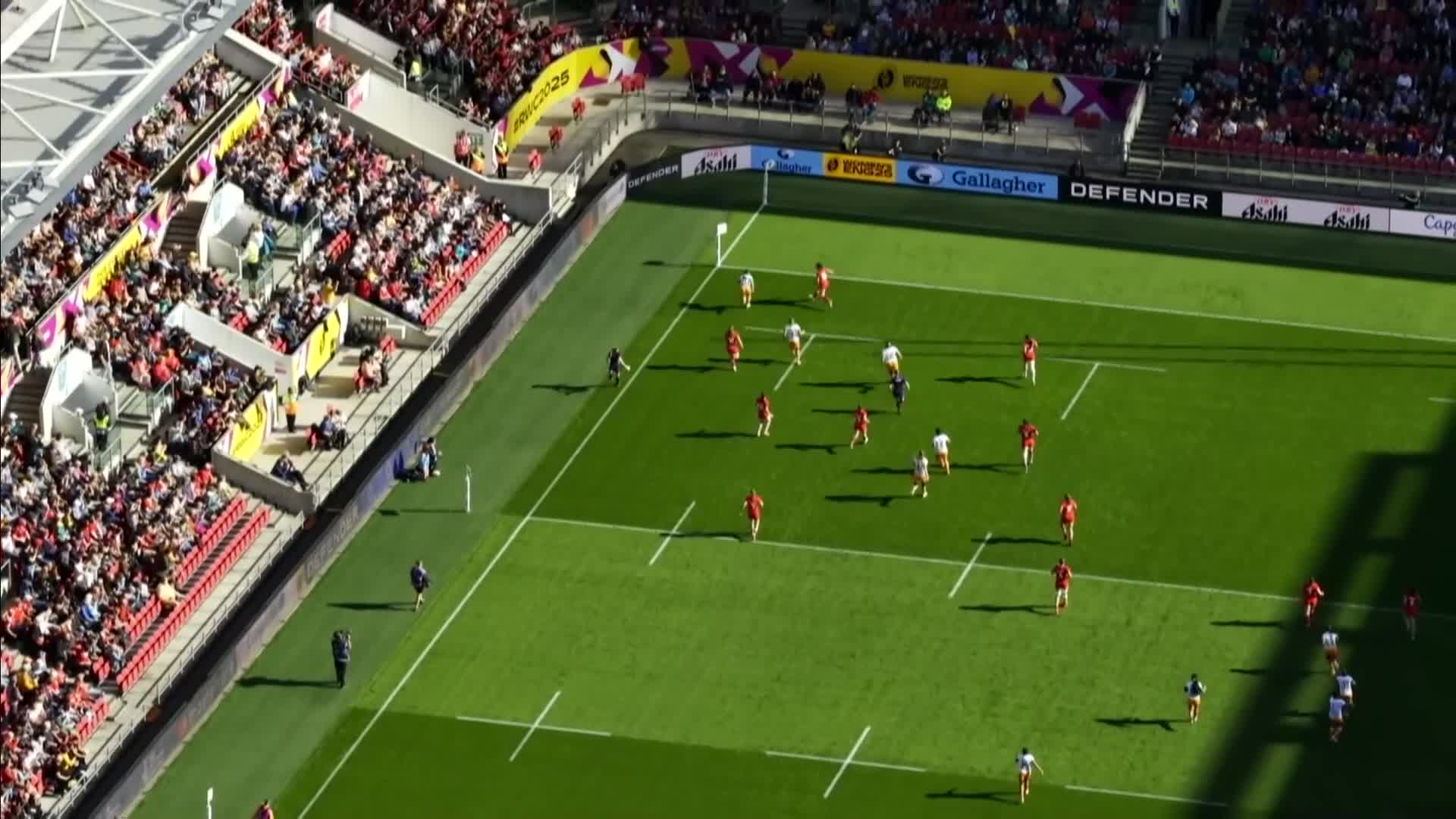 Desiree Miller with a Spectacular Try vs Canada Women