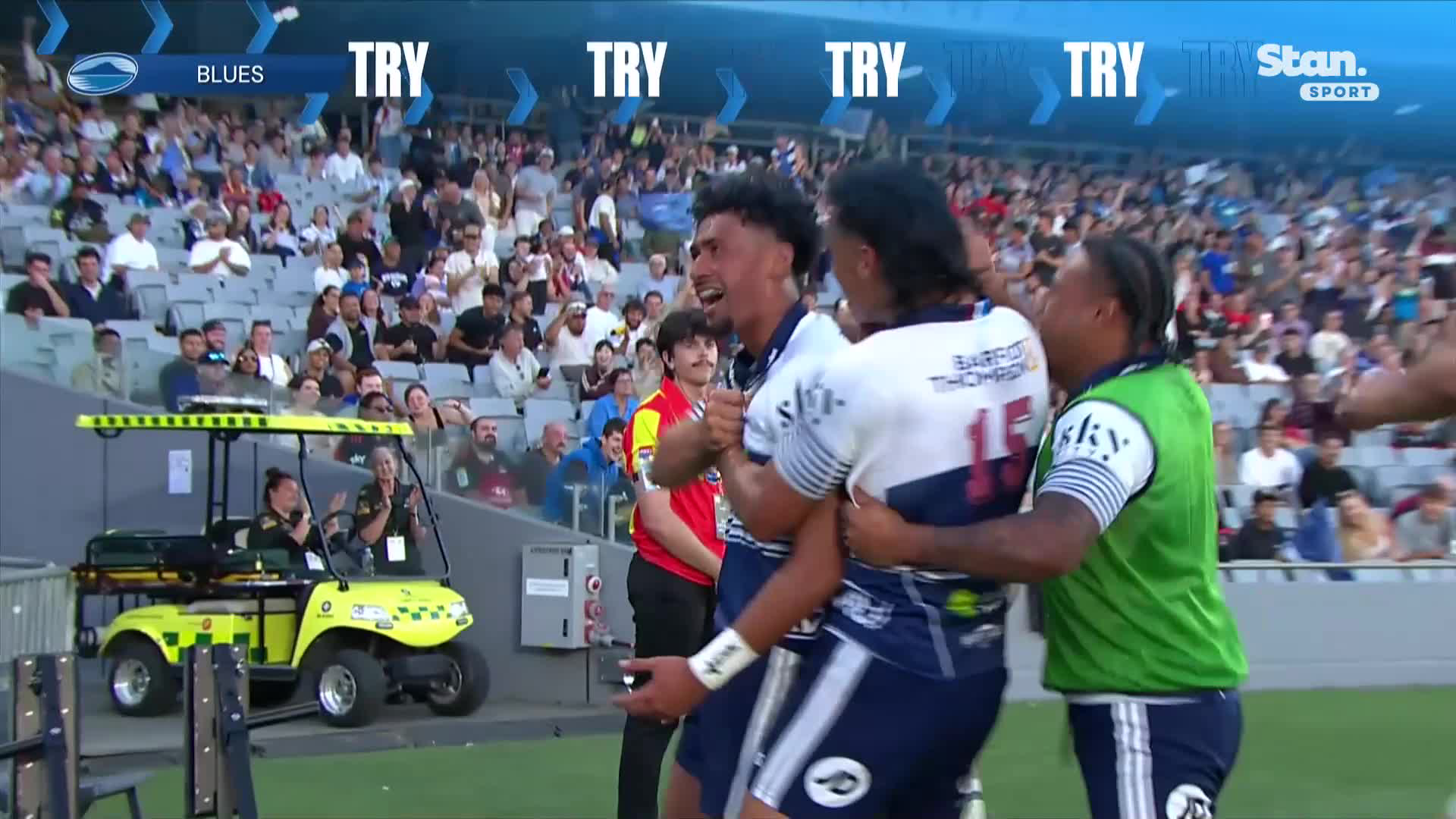 Try | Vai 22' | Blues vs Crusaders