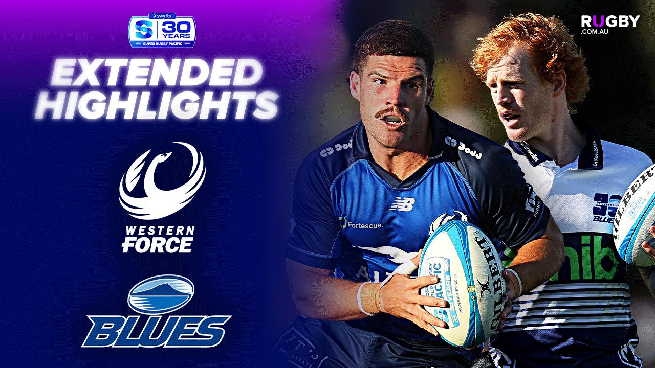 Western Force v Blues Extended Highlights | Round 2 | Super Rugby ...
