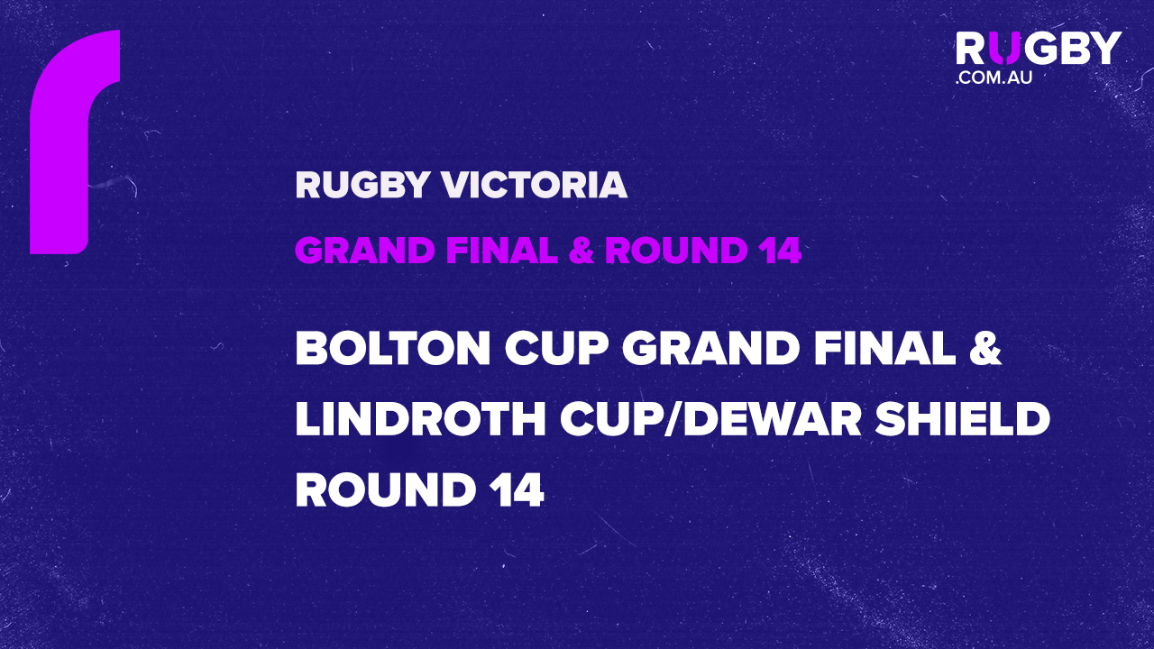 Rugby Vic - Bolton Cup GF/ Lindroth Cup & Dewar Shield R14