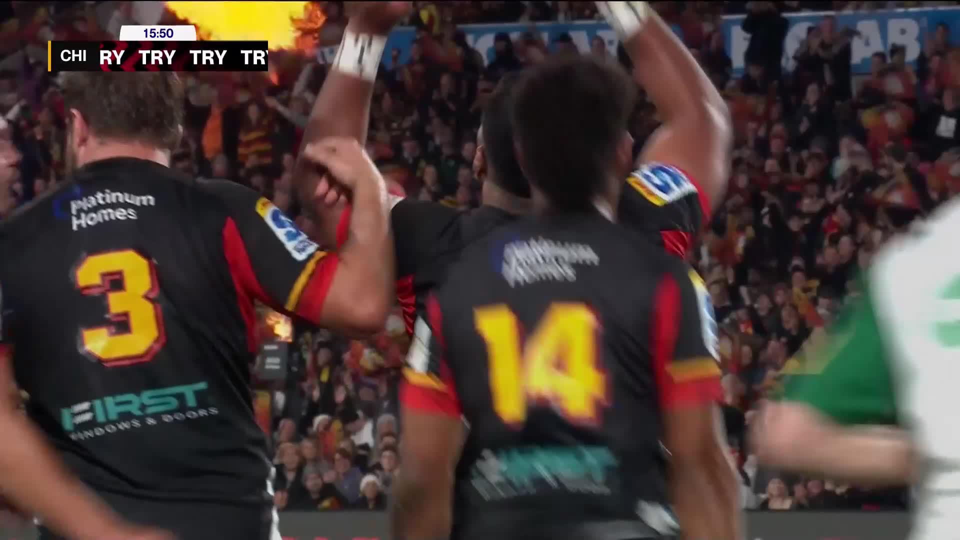 Samisoni Taukei'aho Try v Queensland Reds | SRP 2024