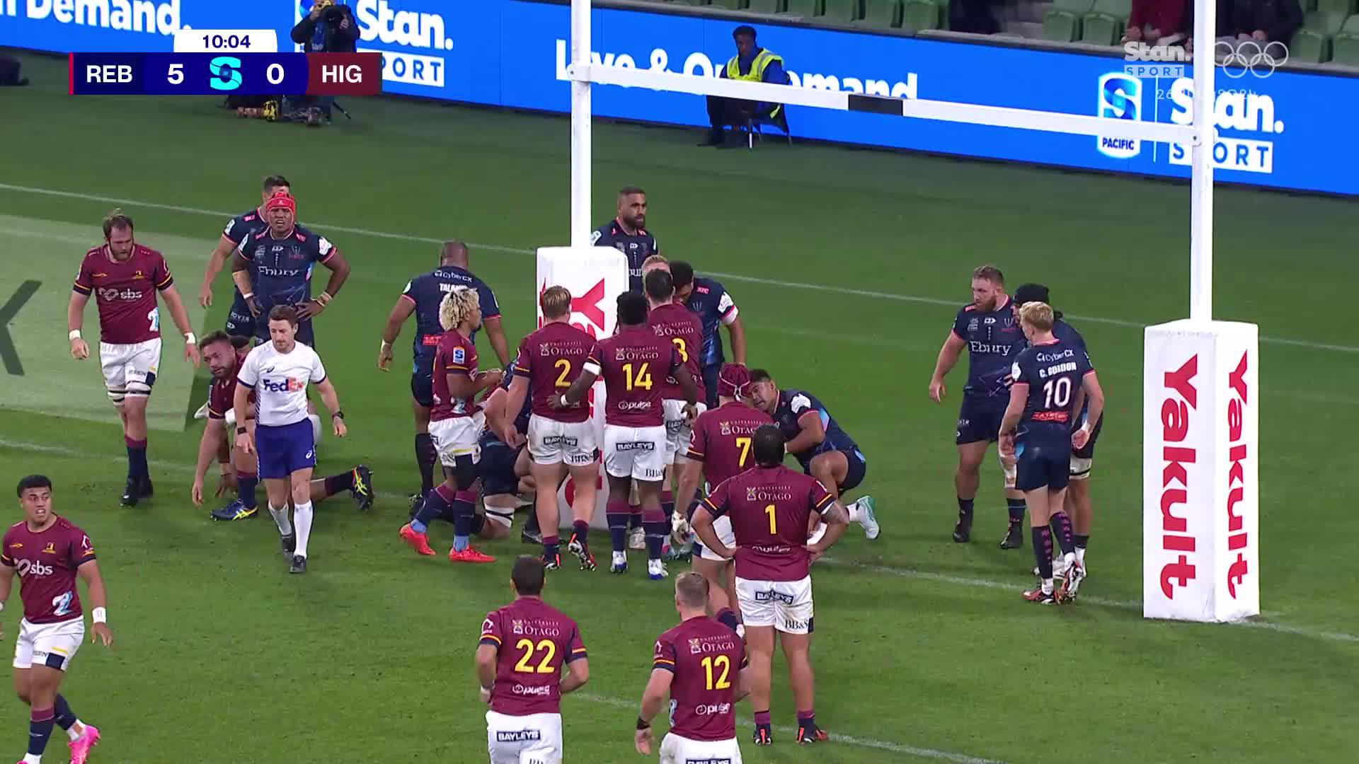 Sean Withy Try v Melbourne Rebels | SRP 2024