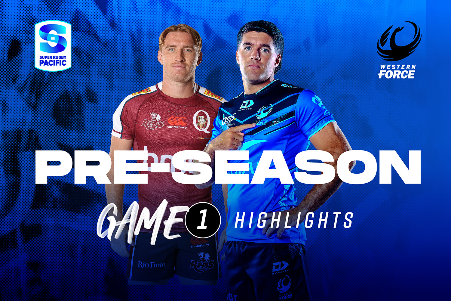 Qld Reds v Western Force | Pre-Season Trial Game Highlights