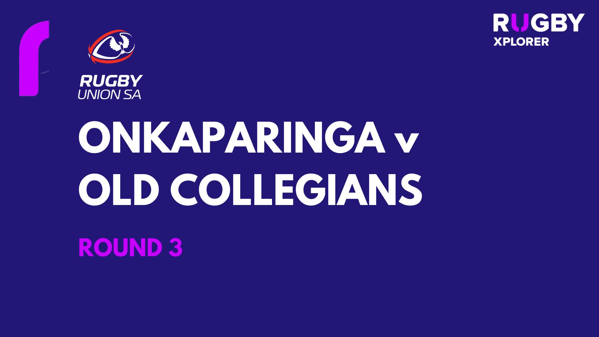 RugbySA Onkaparinga v Old Collegians Rd3