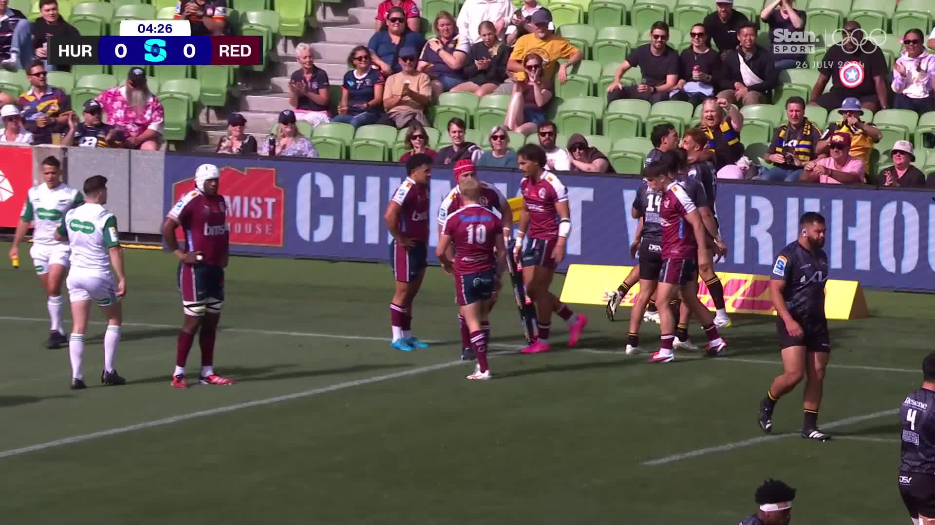 Ruben Love Try v Queensland Reds | SRP 2024