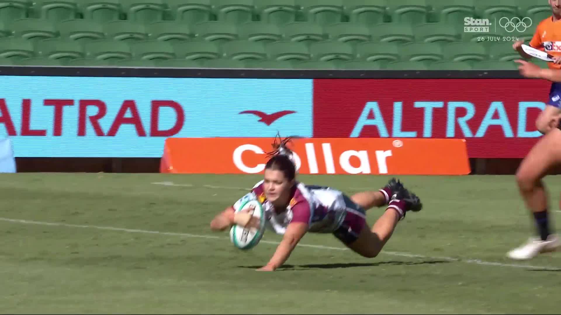 Wong bursts through to set up Urwin | SRW 2024