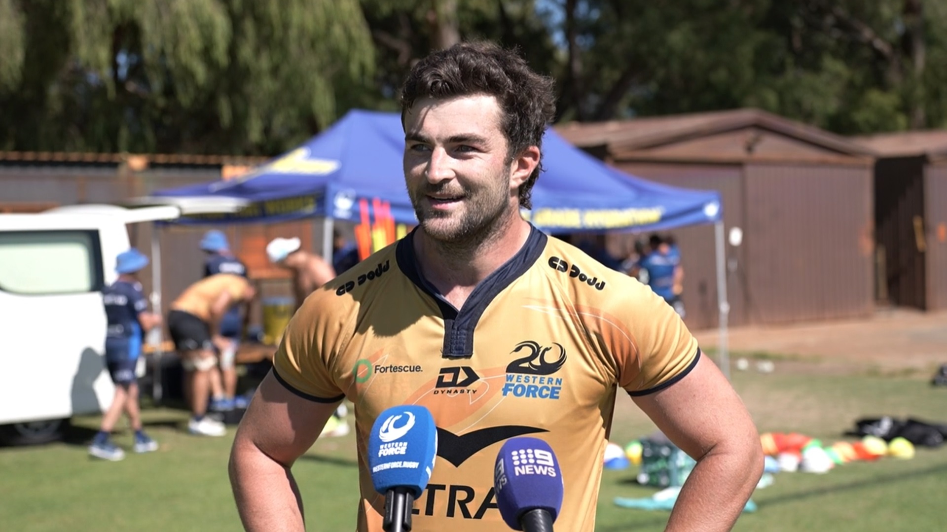 Jeremy Williams press conference prior to Hurricanes' clash