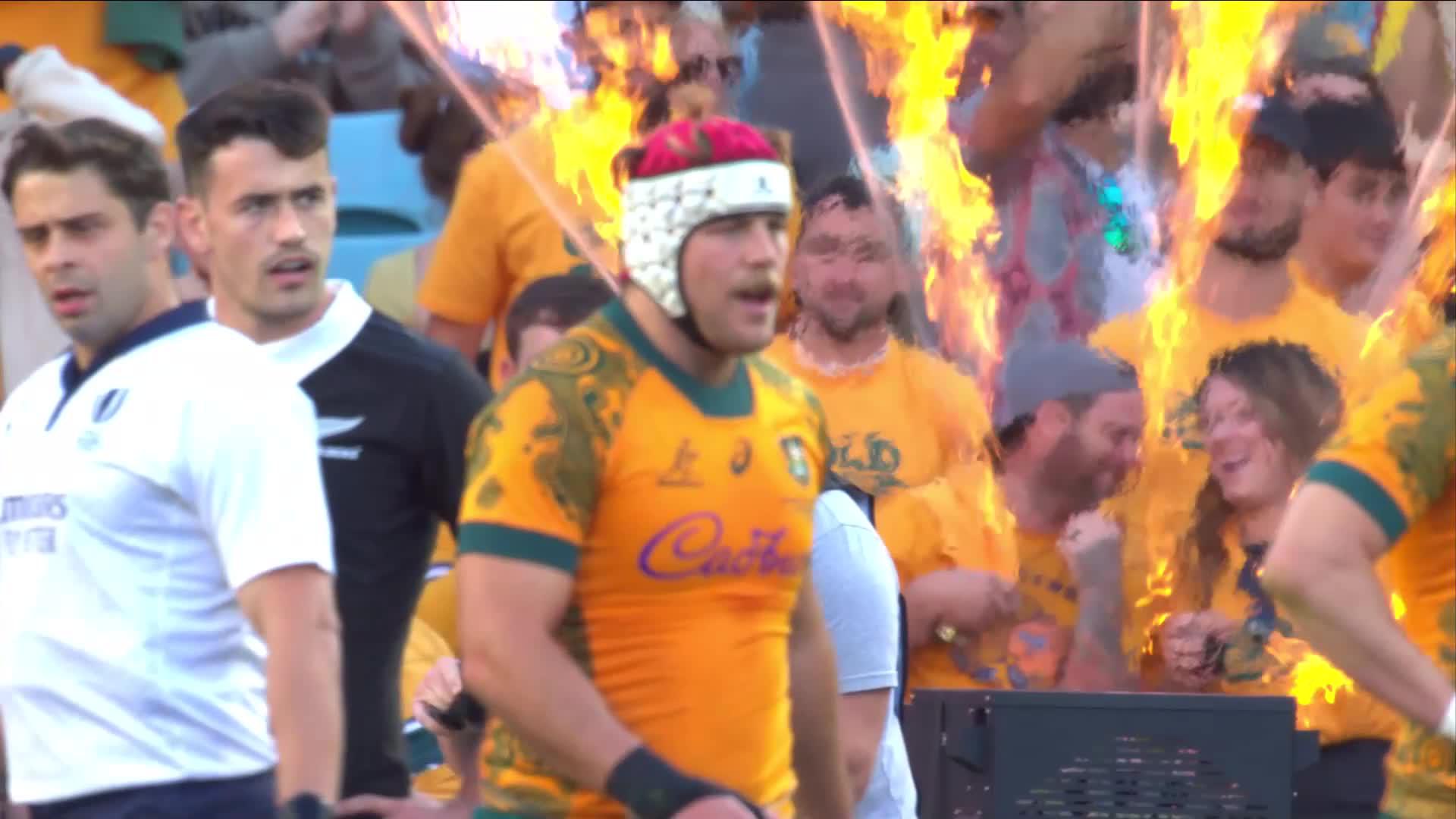 Fraser McReight with a Spectacular Try vs New Zealand