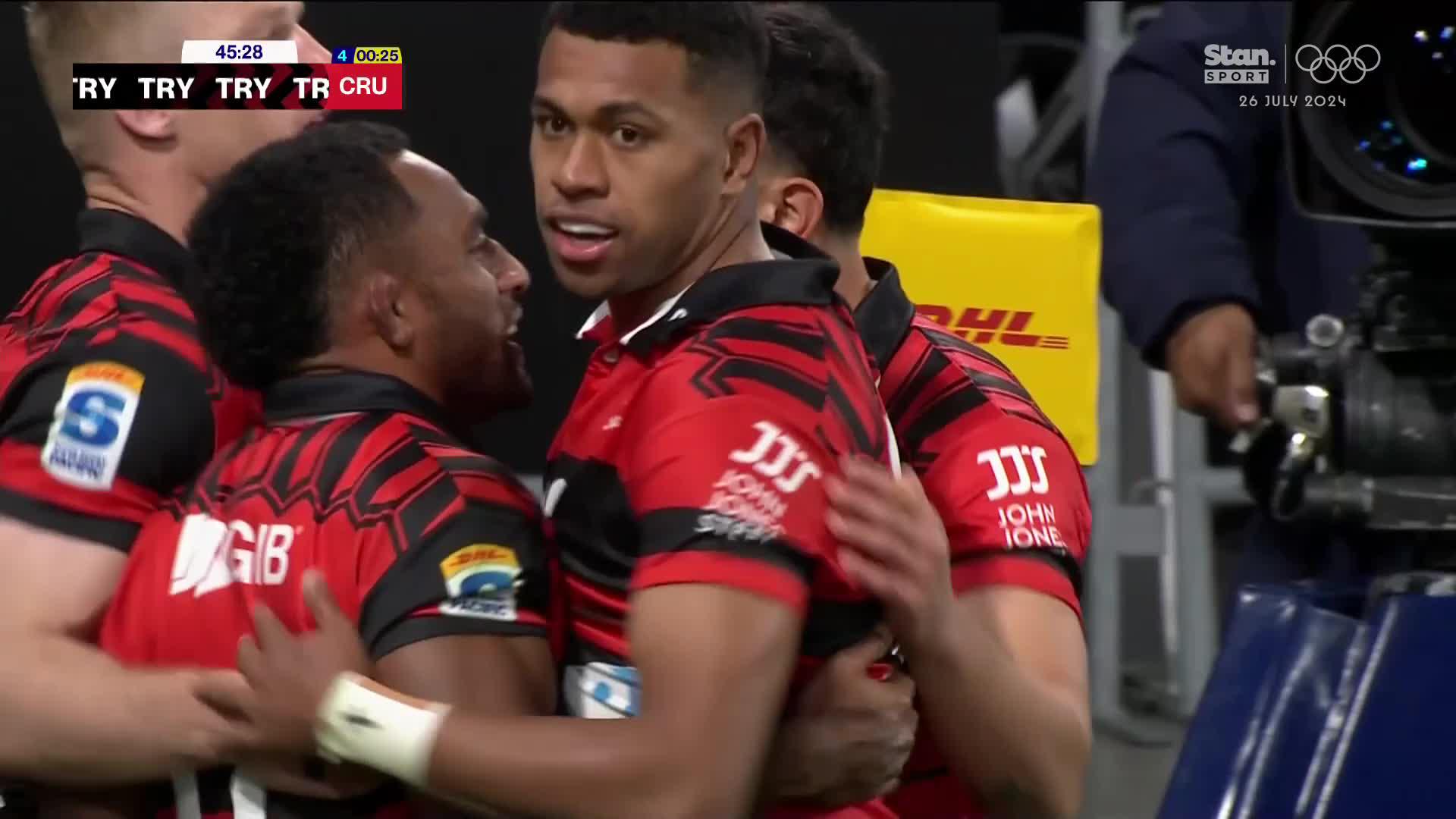 Sevu Reece Try v Highlanders | SRP 2024