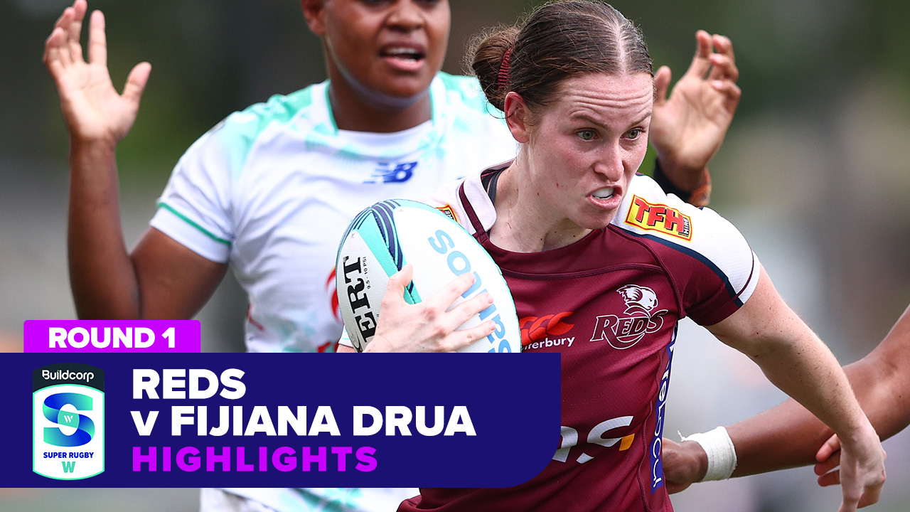 Queensland Reds Women V Fijiana Drua Highlights | Round 1 | SRW 2024