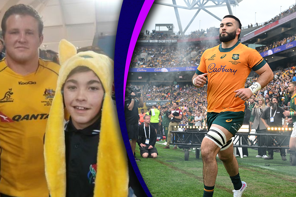 Reimer's childhood dream realised as flanker opens up on Wallabies debut