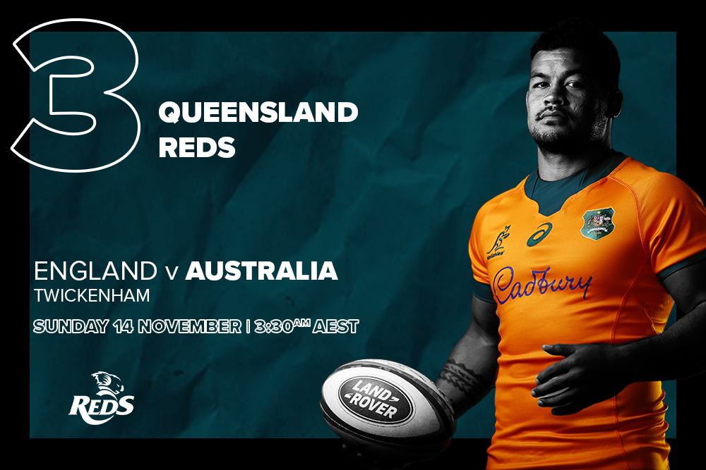 Three Reds to face England at Twickenham