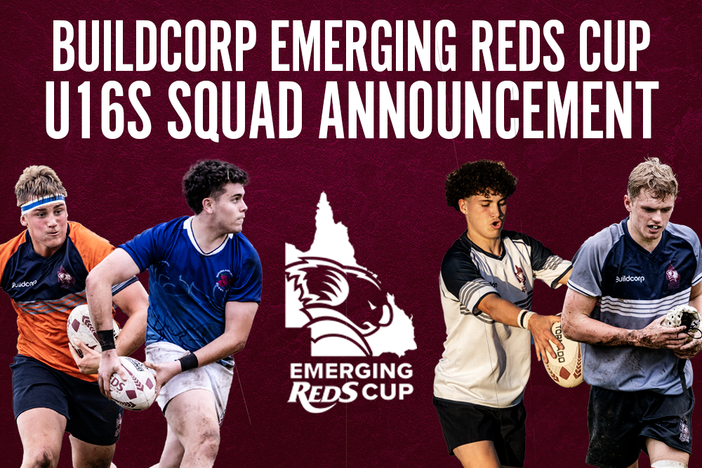 Buildcorp Emerging Reds Cup U16s Squad Announcement