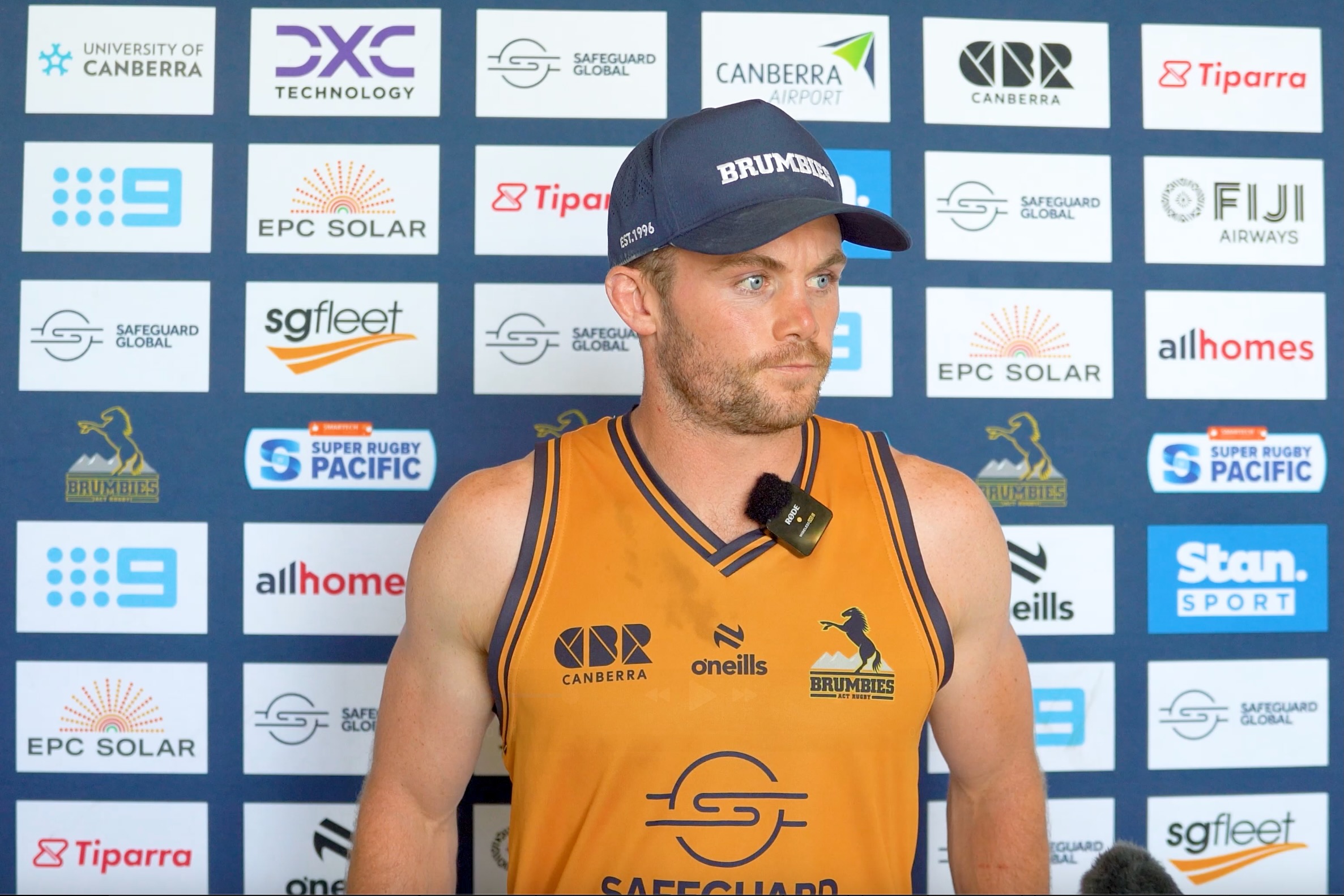 Ryan Lonergan speaks to media ahead of Round 7 vs Highlanders