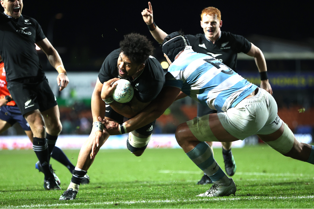 All Blacks run rampant in emphatic win over Argentina