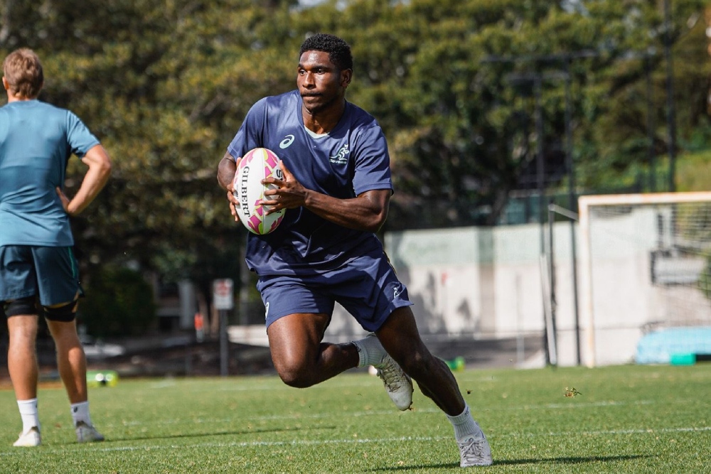 Torres Strait speedster Wallace Charlie pens long-term deal with Sevens ...