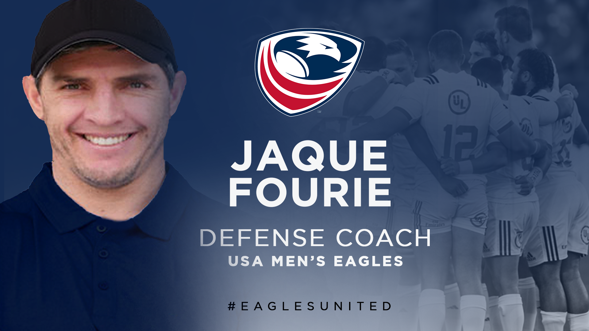 Men's National Team 15s appoints former Springbok Jaque Fourie as ...