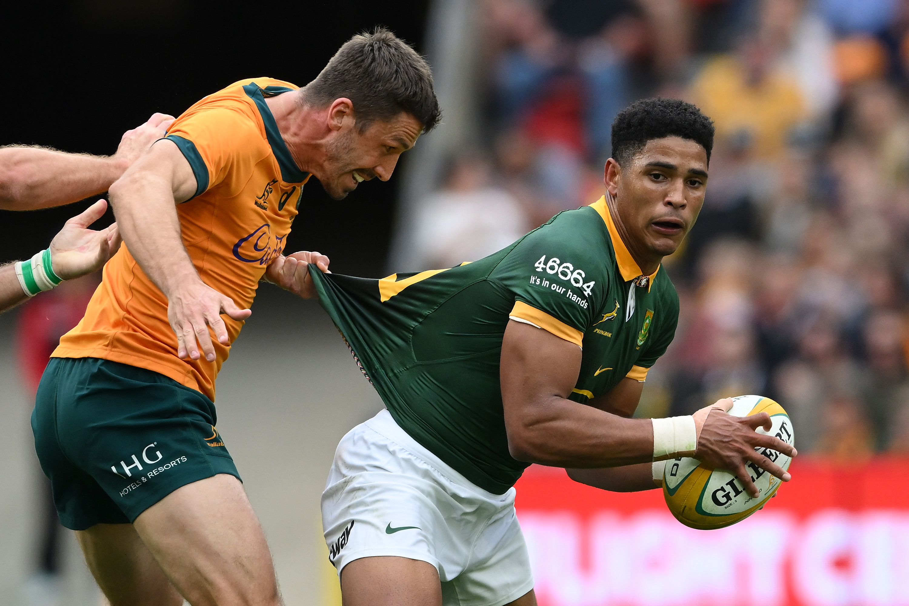 Springboks produce powerful win over Wallabies in Brisbane