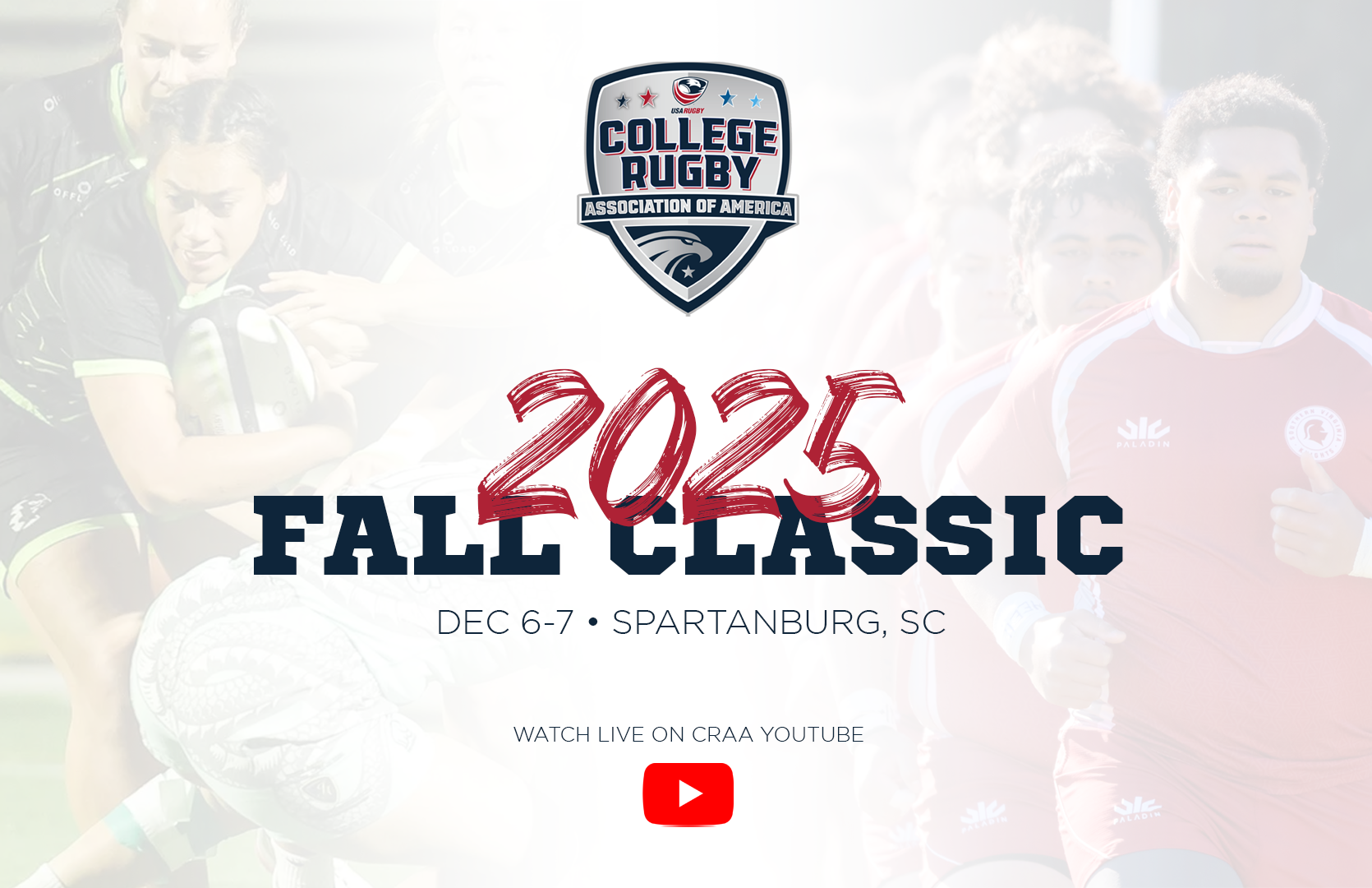 CRAA Announces Full Fixture Lineup for the 2025 Fall Classic in ...