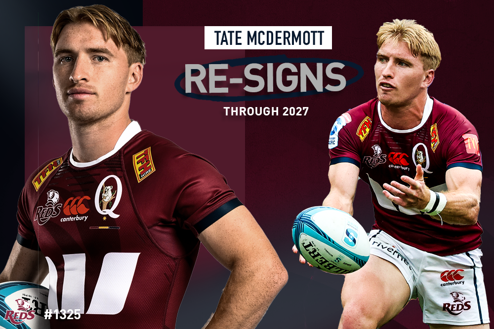 Tate McDermott re-commits to Queensland and Australian Rugby