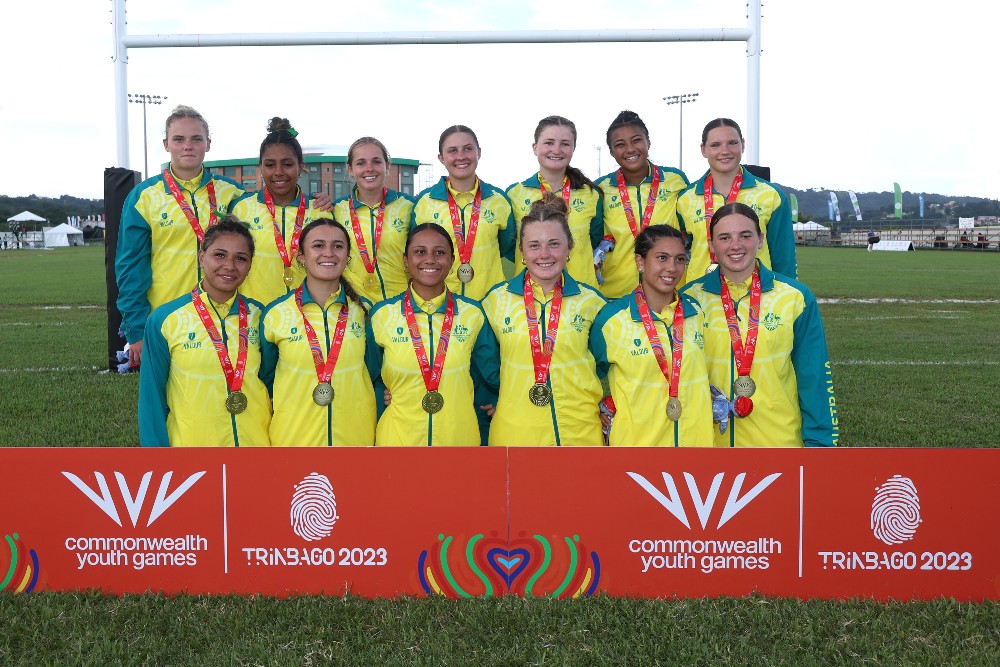 Aussie 7s blitz Youth Commonwealth Games competition to claim gold