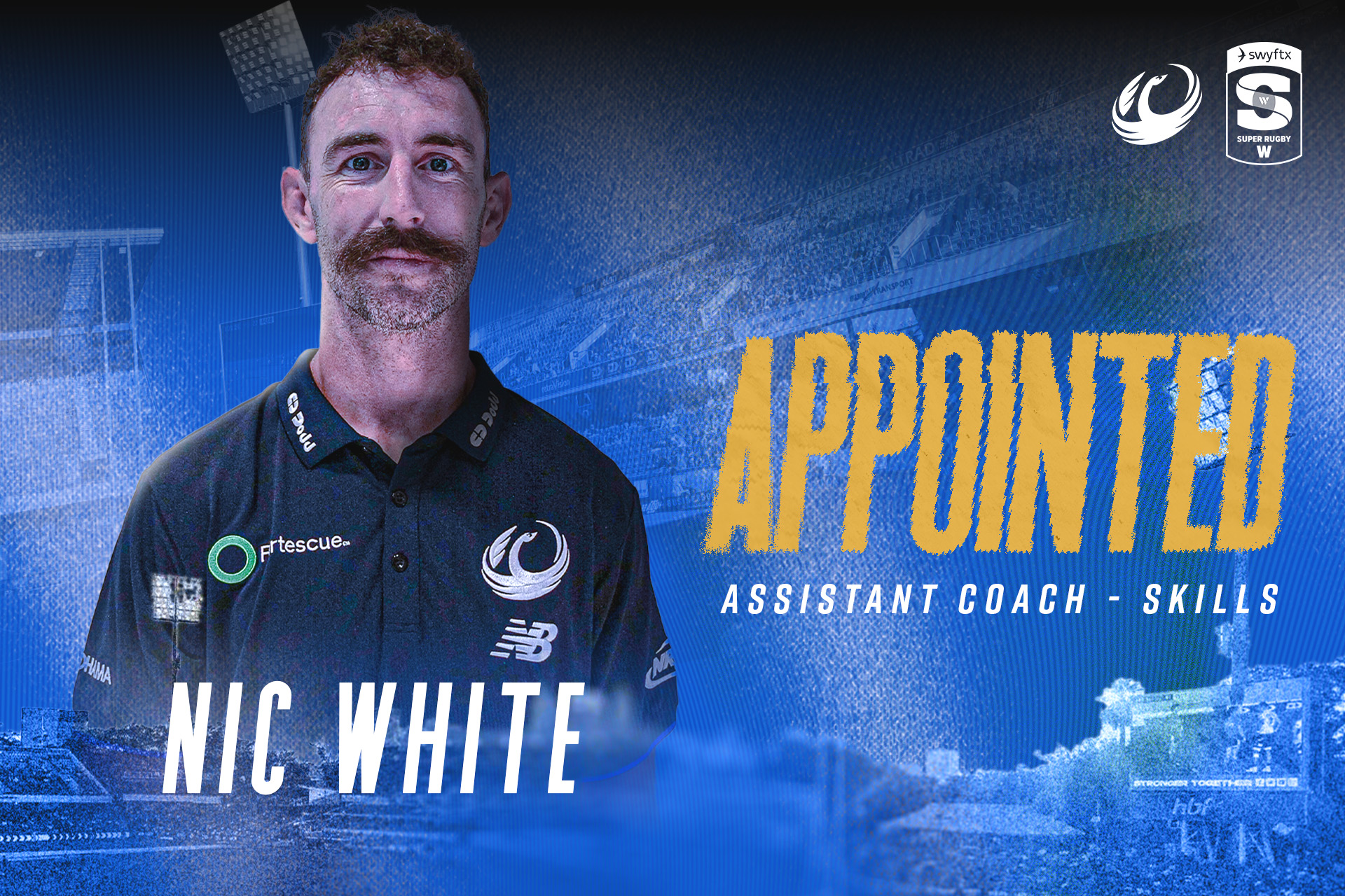 Ex-Wallaby Nic White joins Force coaching ranks in assistant role