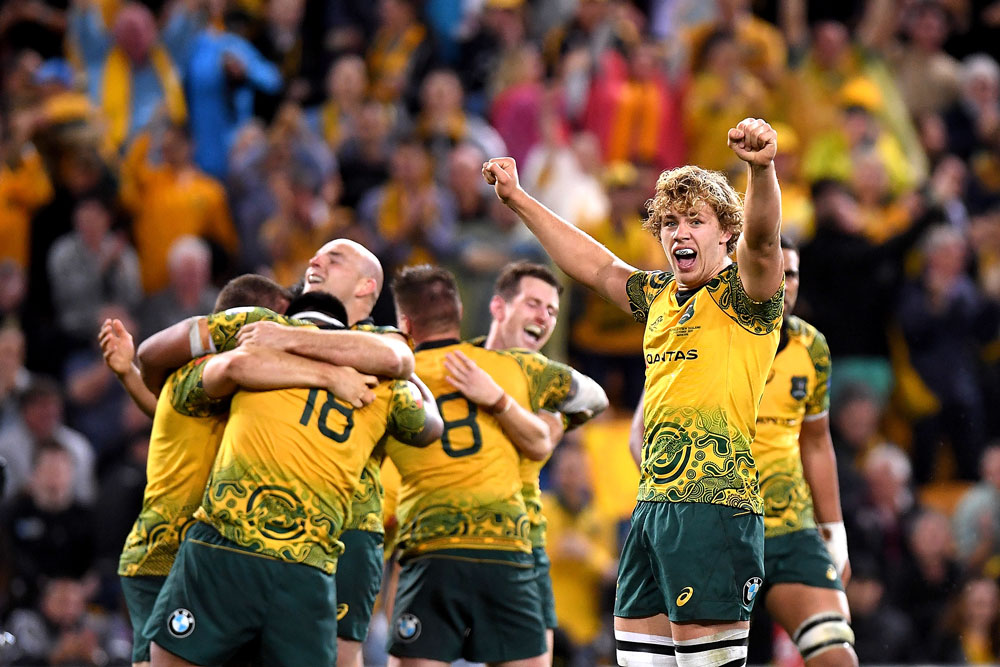 Wallabies hang on for Brisbane Bledisloe win