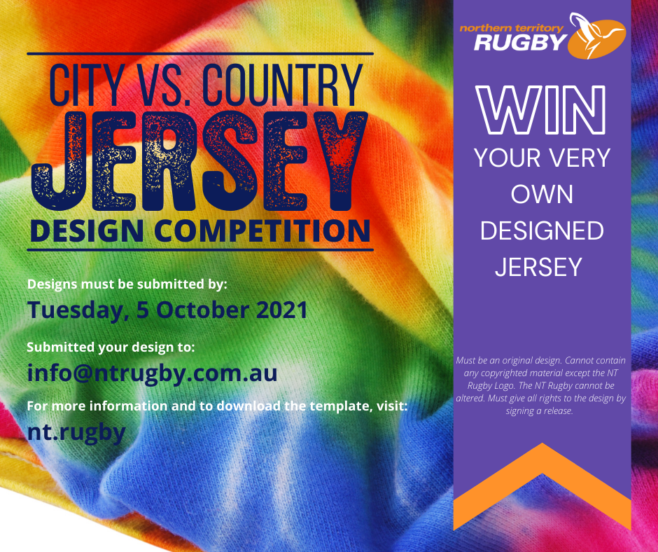 NT Rugby launch 2021 City and Country Jersey Design Competition