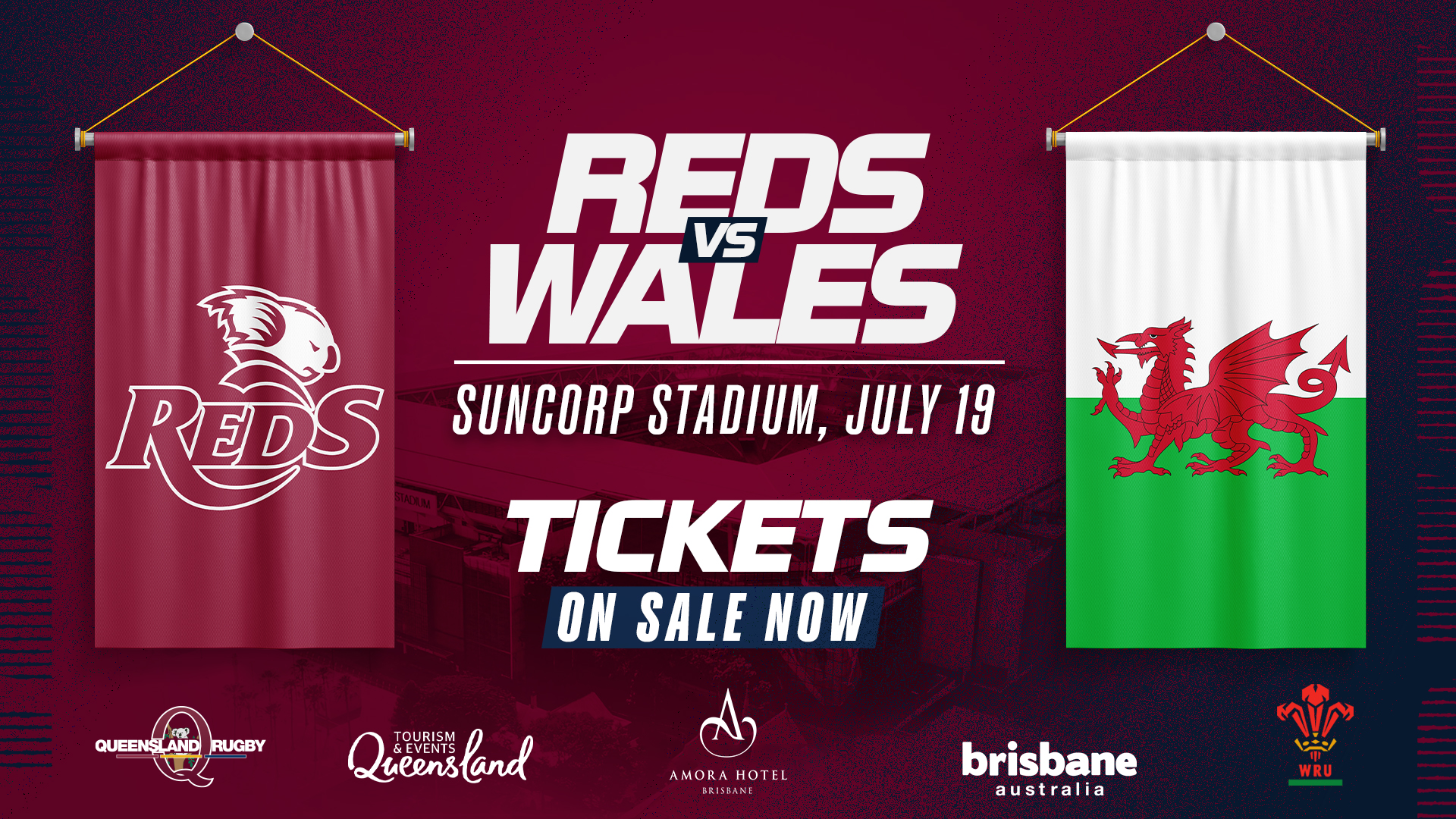 Wales Are Coming: Queensland Reds to face Wales