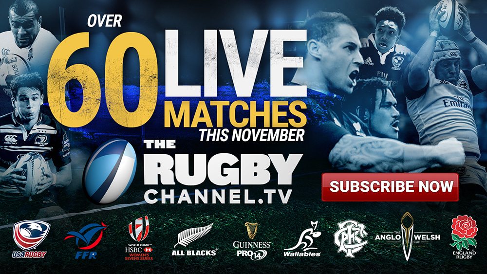 The Rugby Channel Announces November Line Up