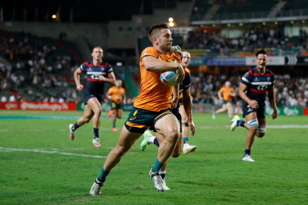 Australia sevens men ease to Hong Kong win