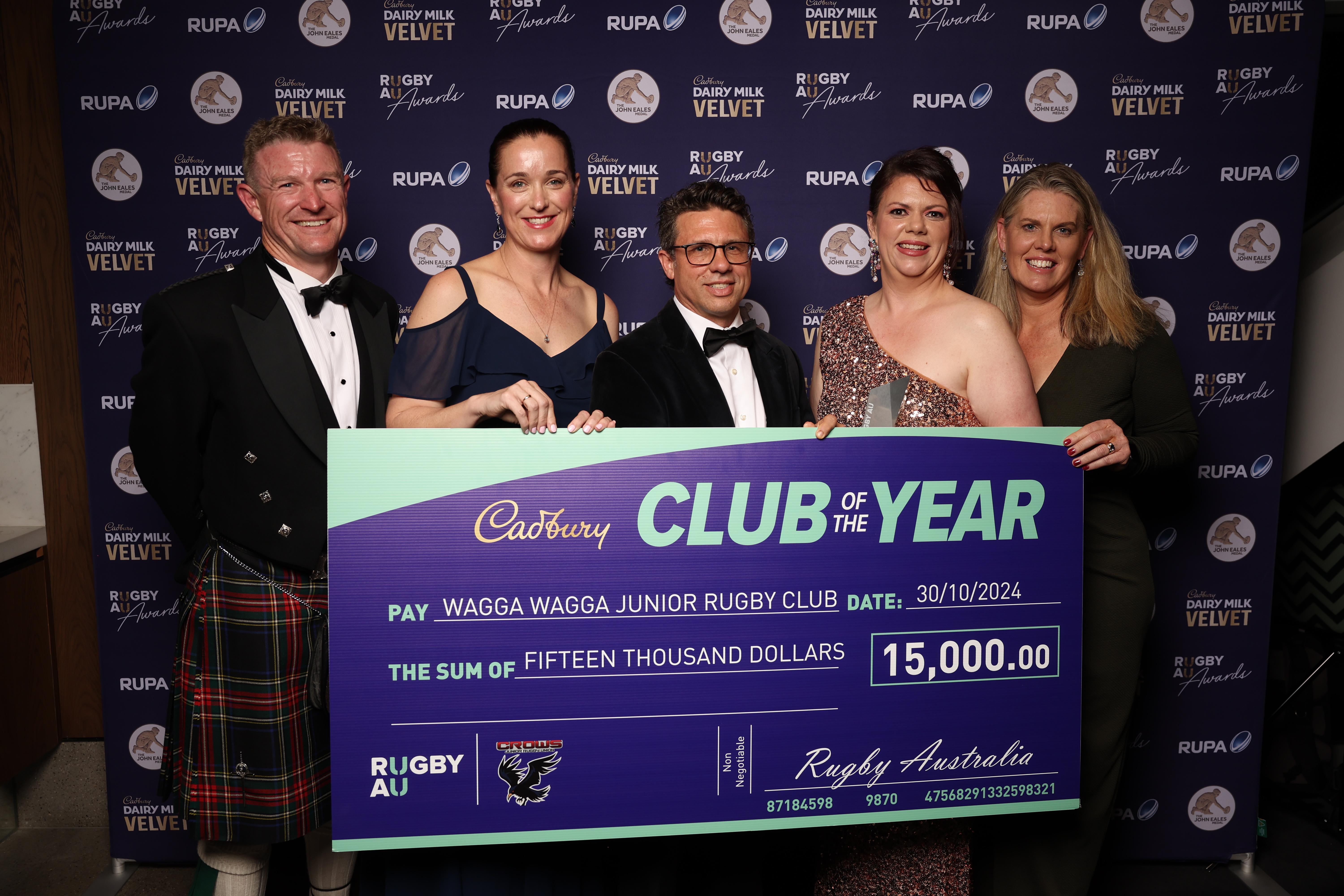 Wagga Wagga Crows awarded inaugural Club of the Year honours at Rugby ...