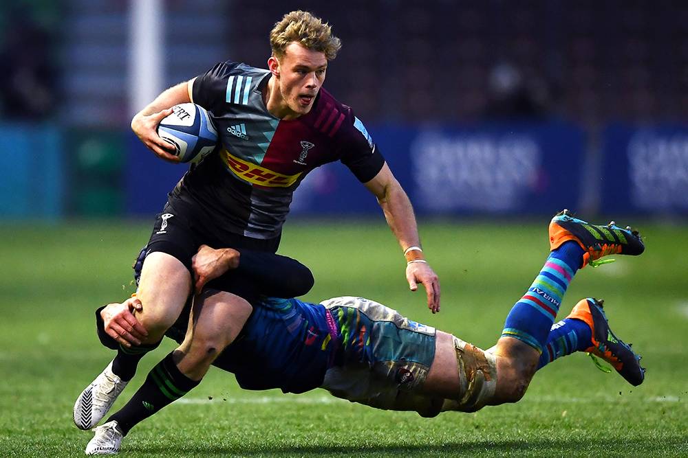 Lynagh's son Louis is flying high at Quins