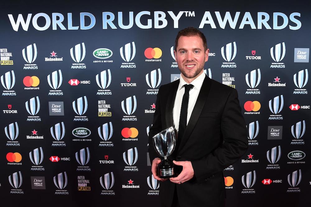 Angus Gardner wins World Rugby Referee of the Year Award