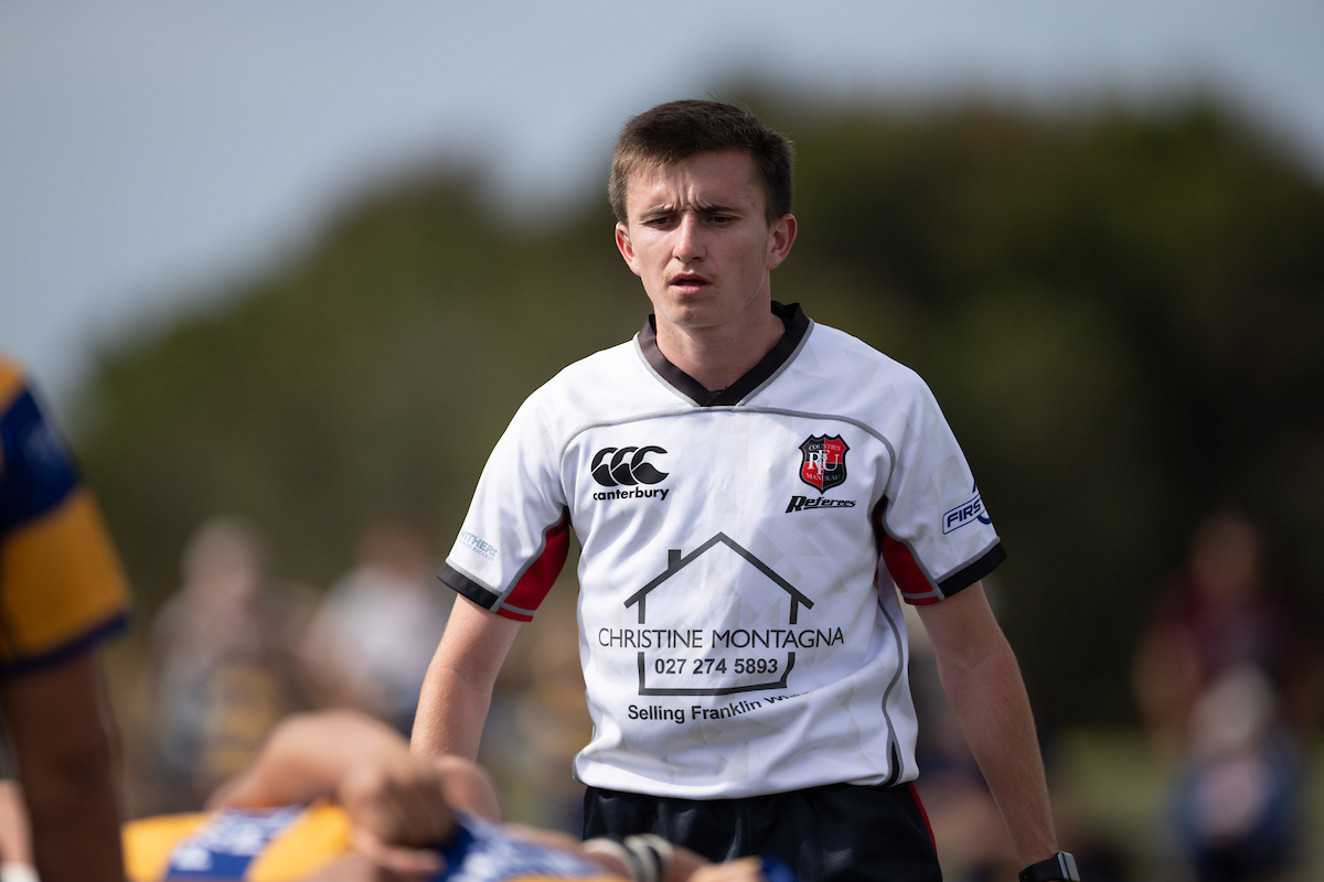 CMRFU Referee Liam Sargent's meteoric rise