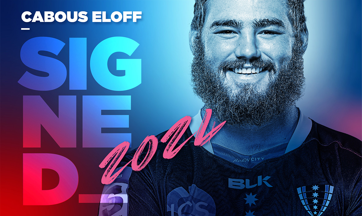 Eloff re-signs with Rebels until 2024