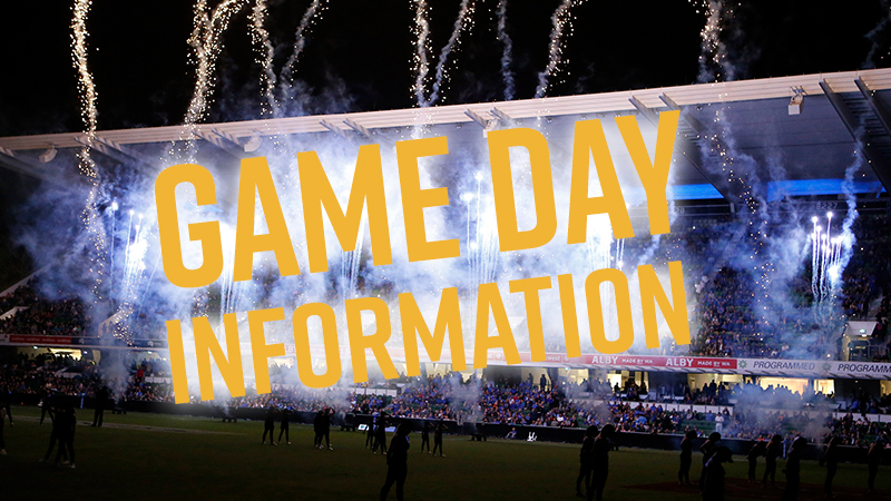 Game Day Information: Force V Hong Kong Dragons