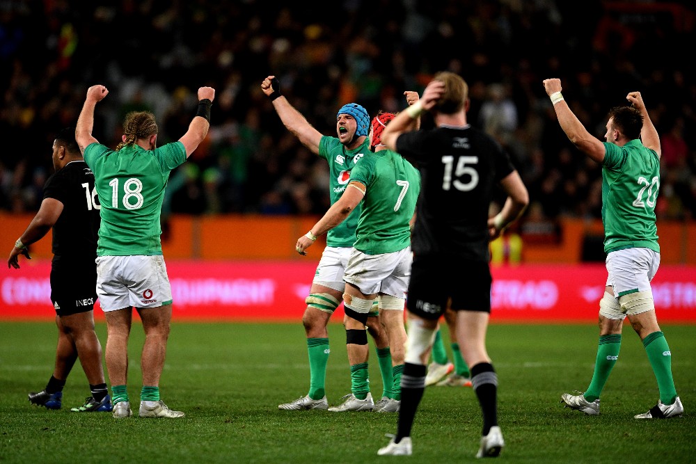 Ireland down NZ in historic rugby Test win
