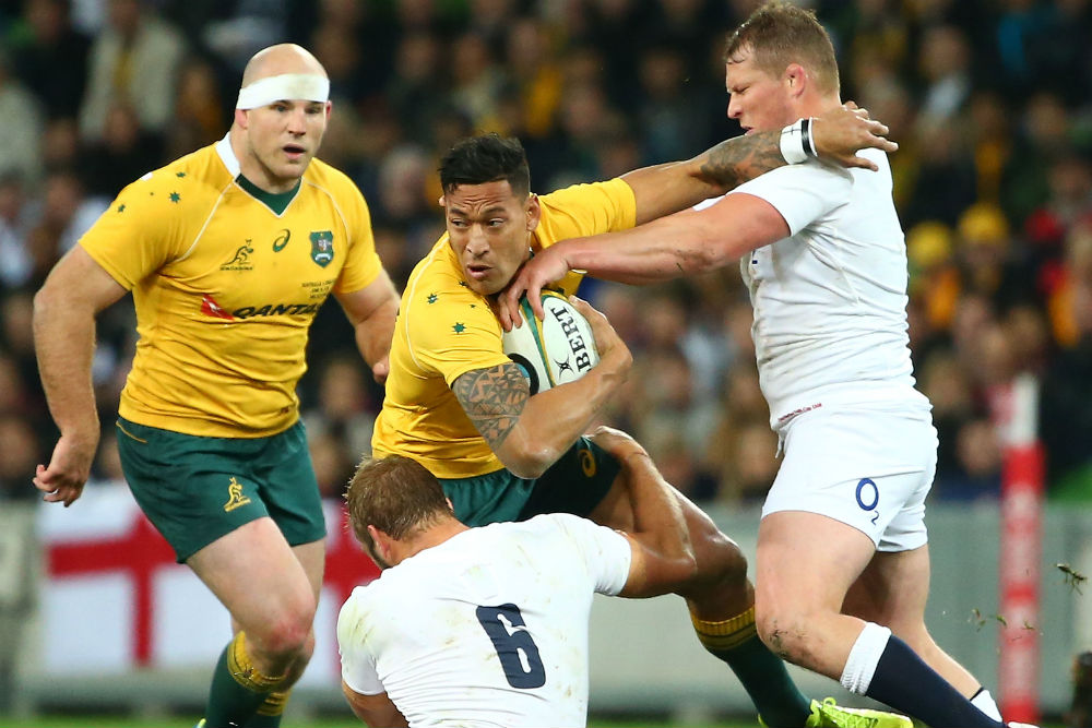 England defence monsters Wallabies in Melbourne