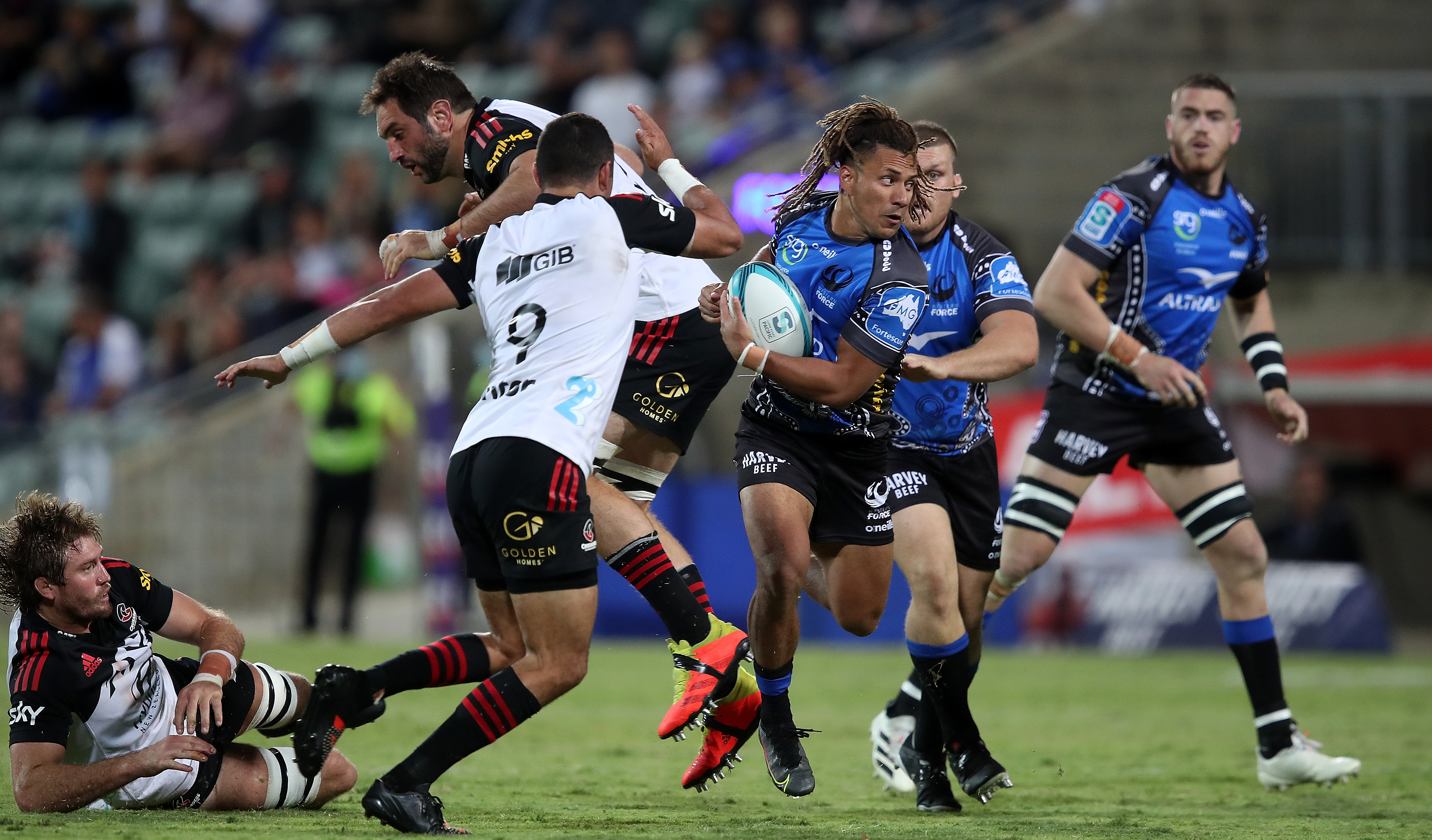 Force falls to Crusaders