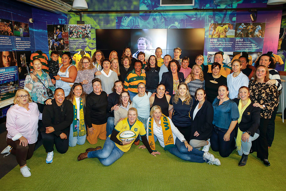 Wallaroos Honoured at 30 Years Celebration in Sydney