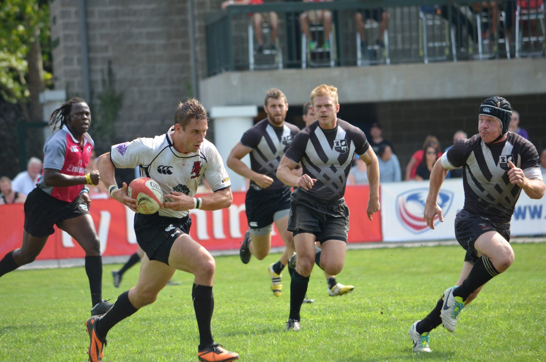 Founders Field provides a setting worthy of postseason rugby