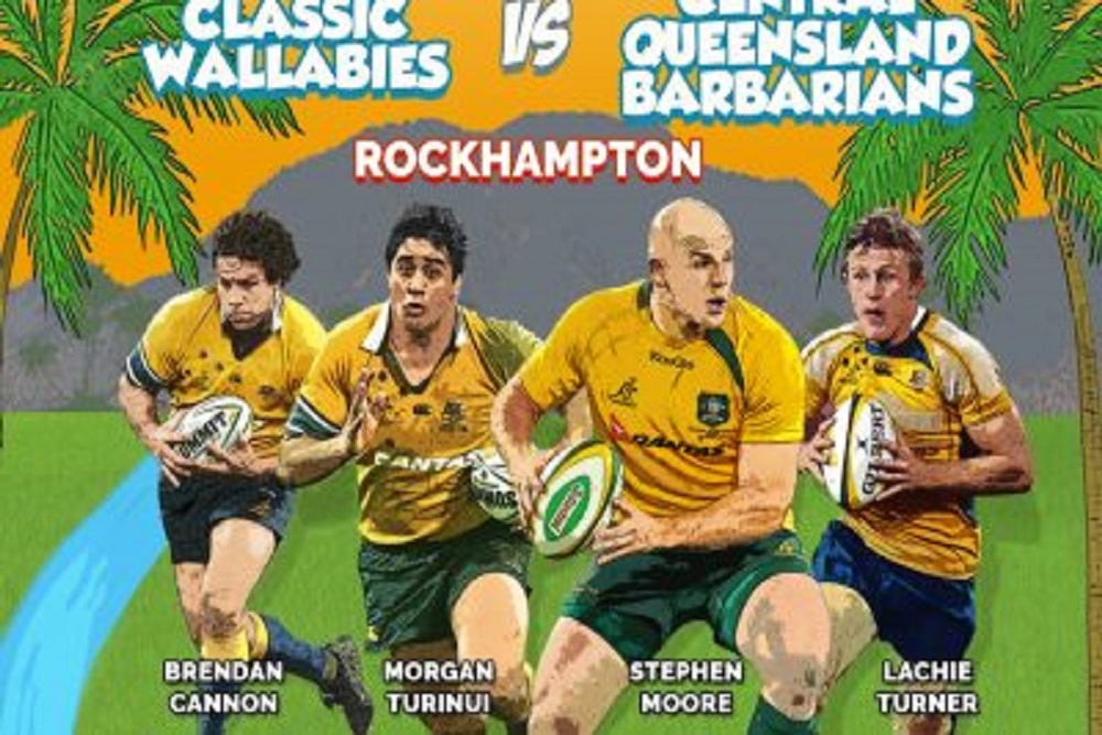 Classic Wallabies to bring rugby festival to Rockhampton