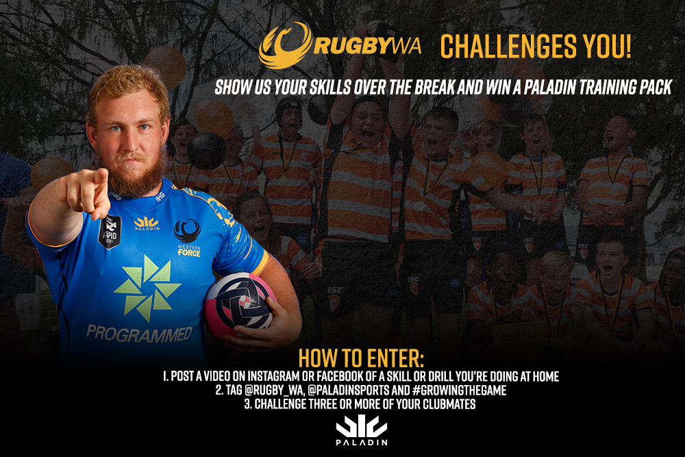 Show us your skills and win a paladin training pack