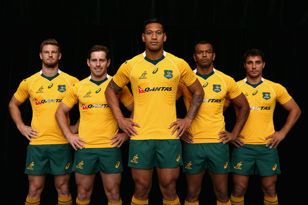 Wallabies launch 2016 jersey