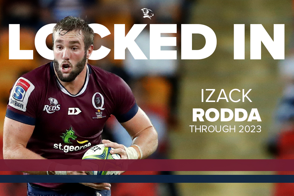 Izack Rodda re-signs with St.George Queensland Reds through 2023