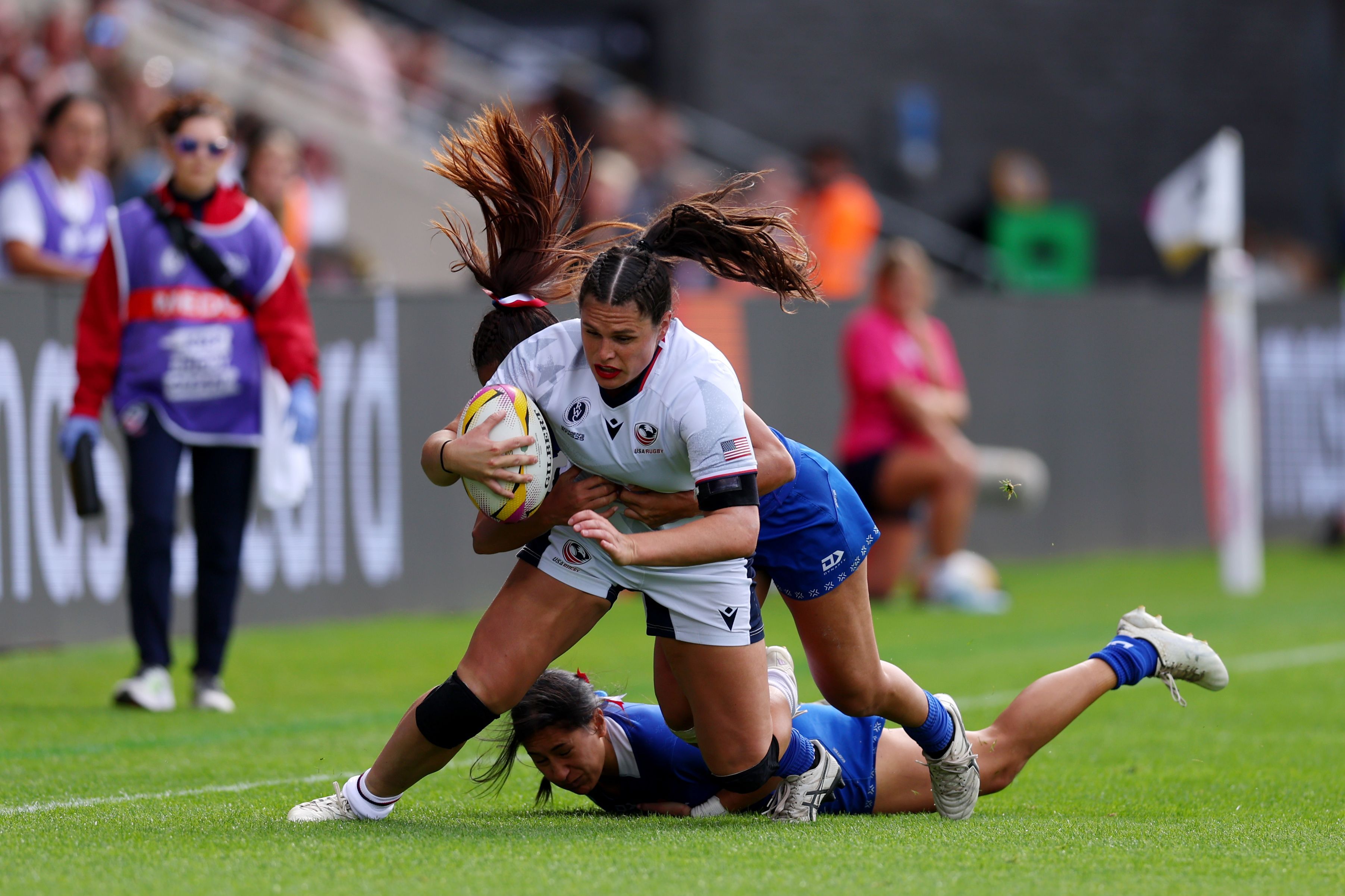 USA 60-0 SAM: Four-try Tafuna helps USA to essential big win over Samoa
