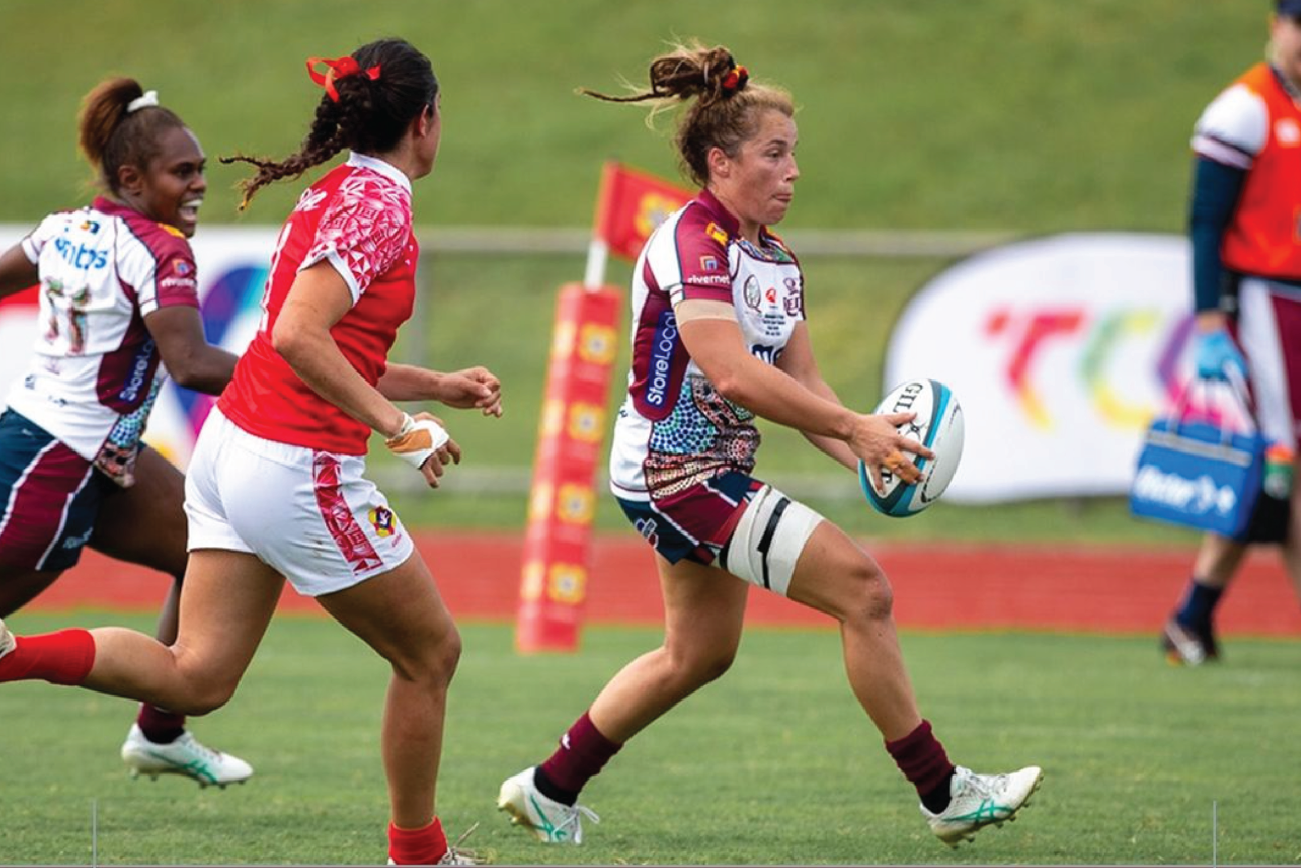 History Made With Reds’ Women On Attack Against Tonga