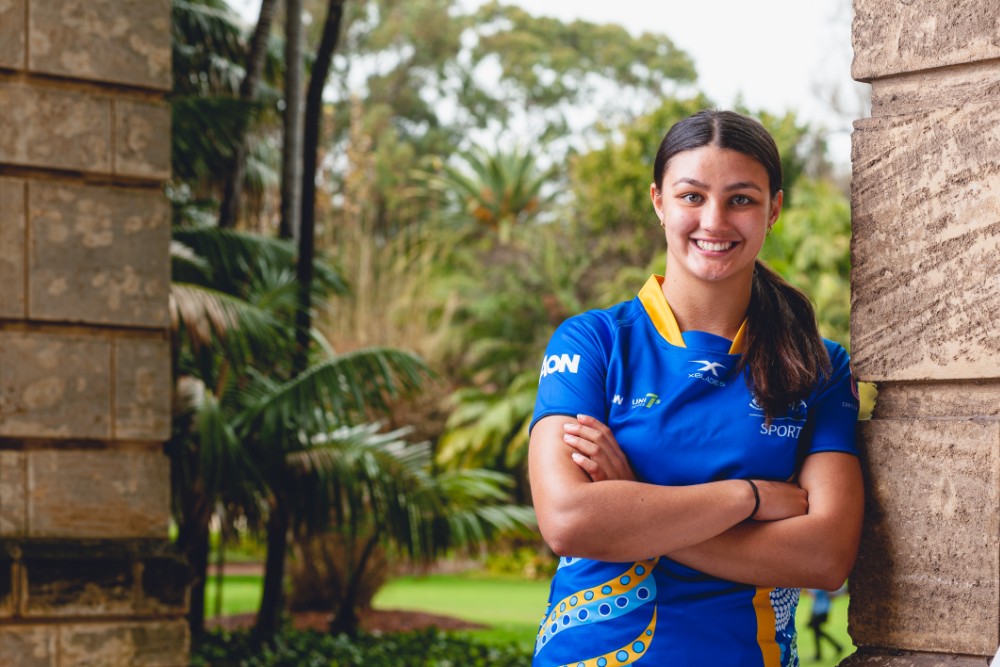 Former gymnast leading new frontier for West Australian Uni 7s players